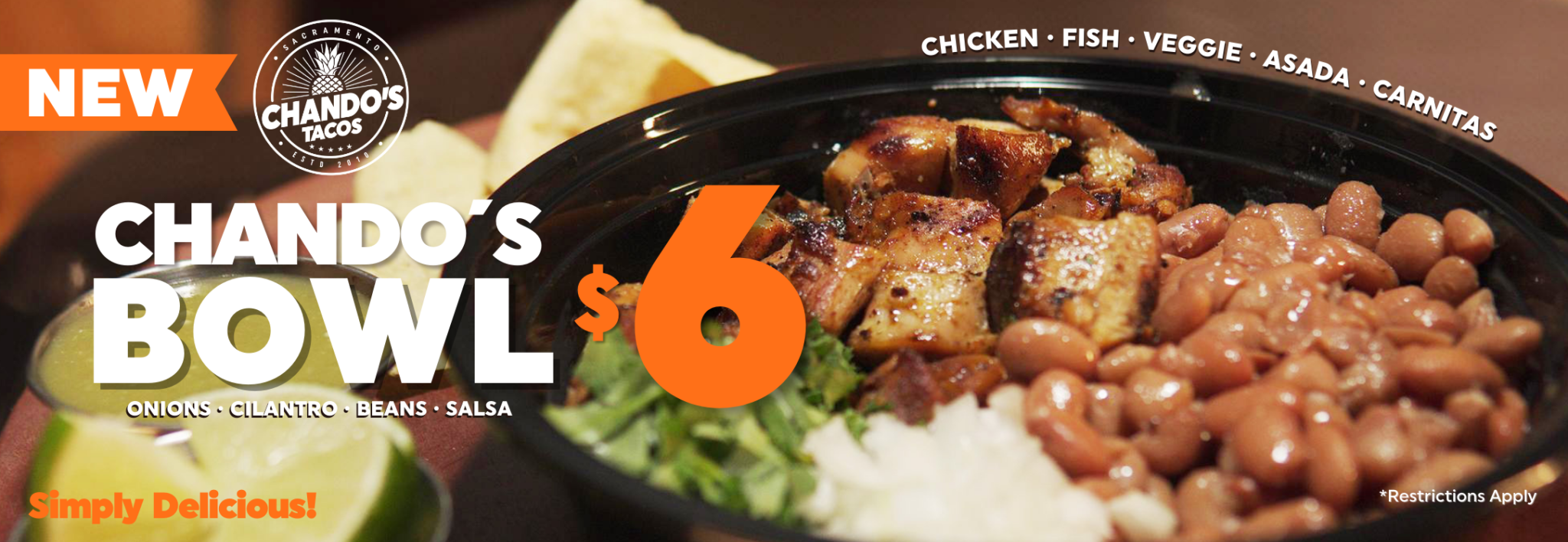 Home - Chando's Tacos - Simply Delicious!